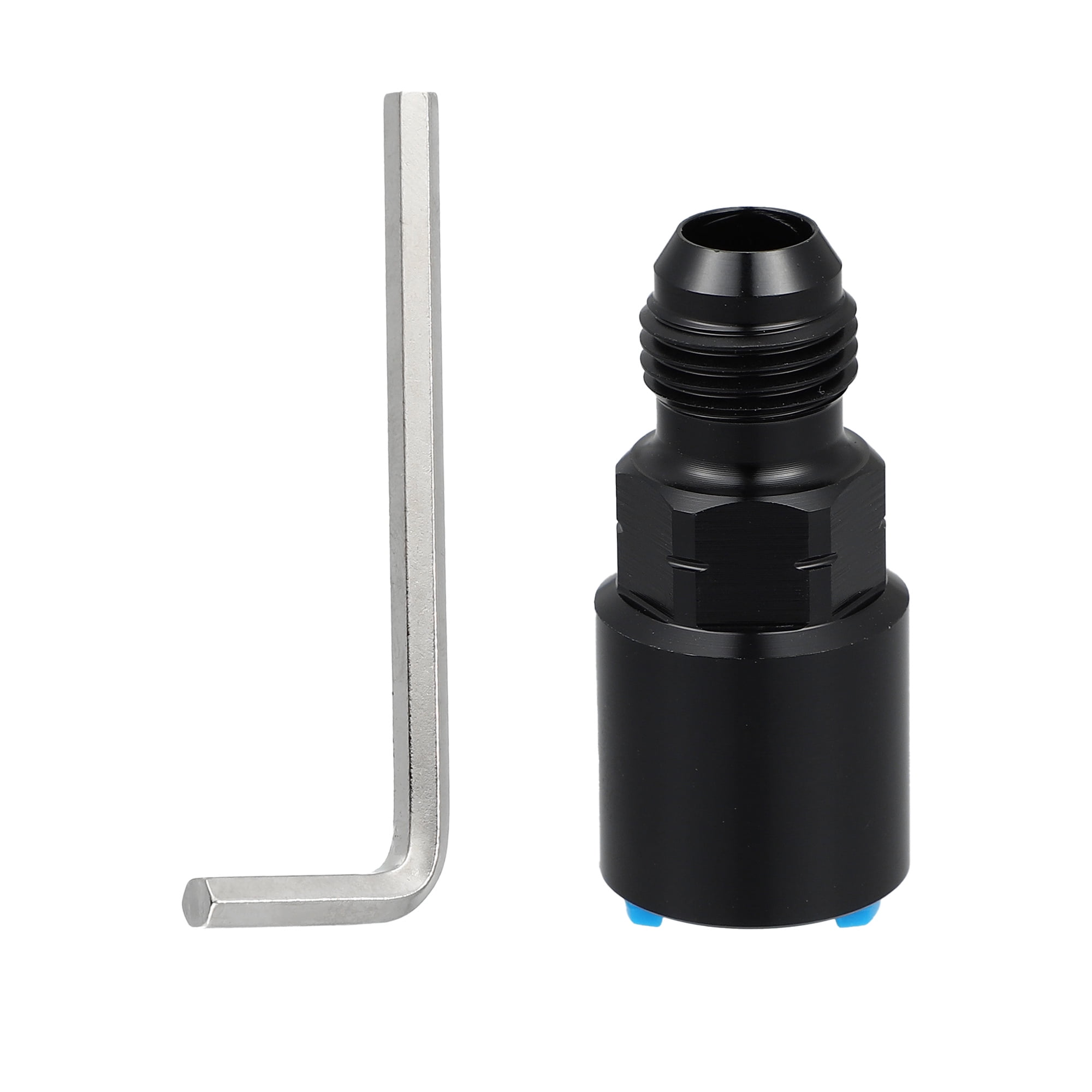 Unique Bargains Car Fuel Hose Fitting Adapter 6AN Male to 3/8" Quick ...