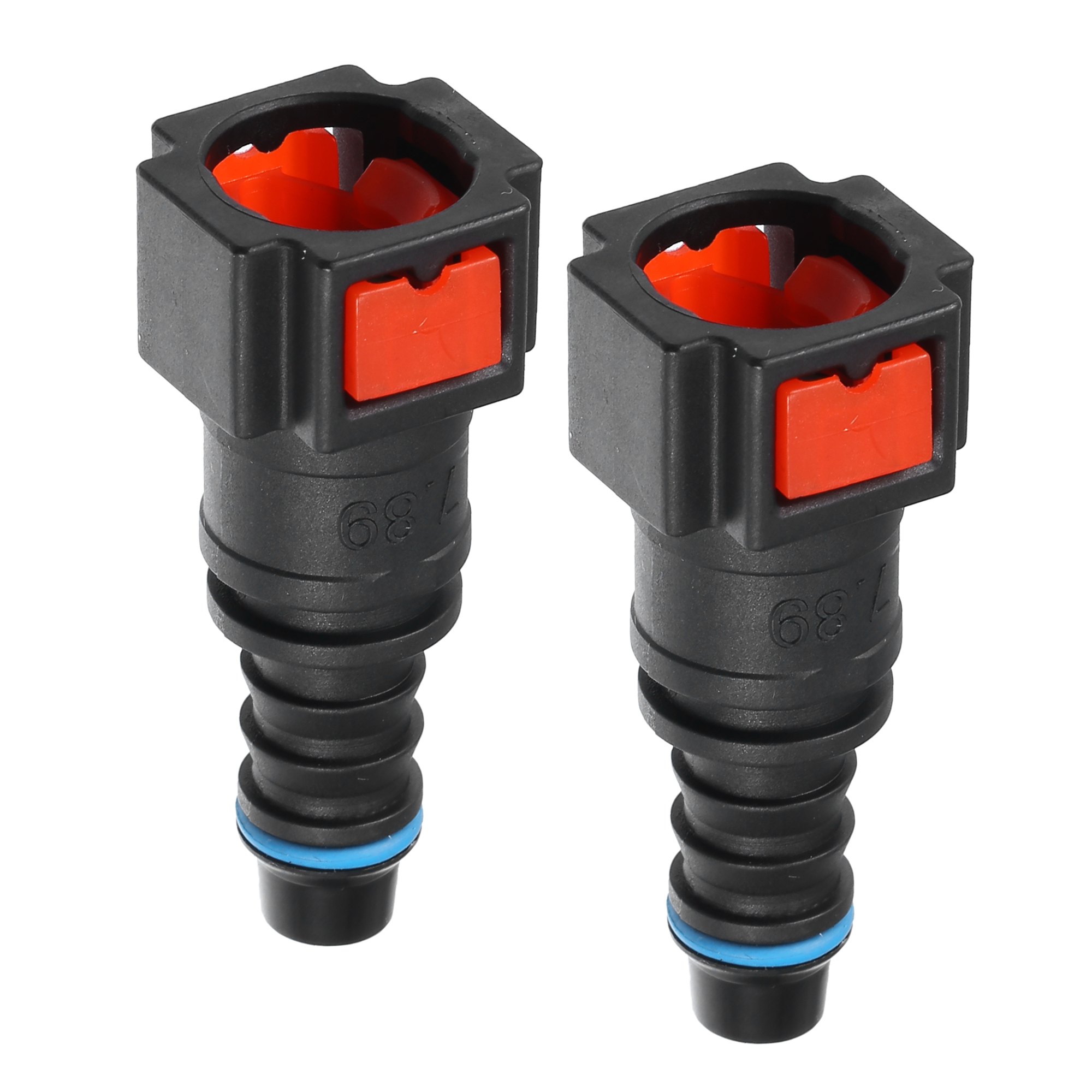 Unique Bargains Car Fuel Line Hose Quick Release Connector Straight 5/ ...