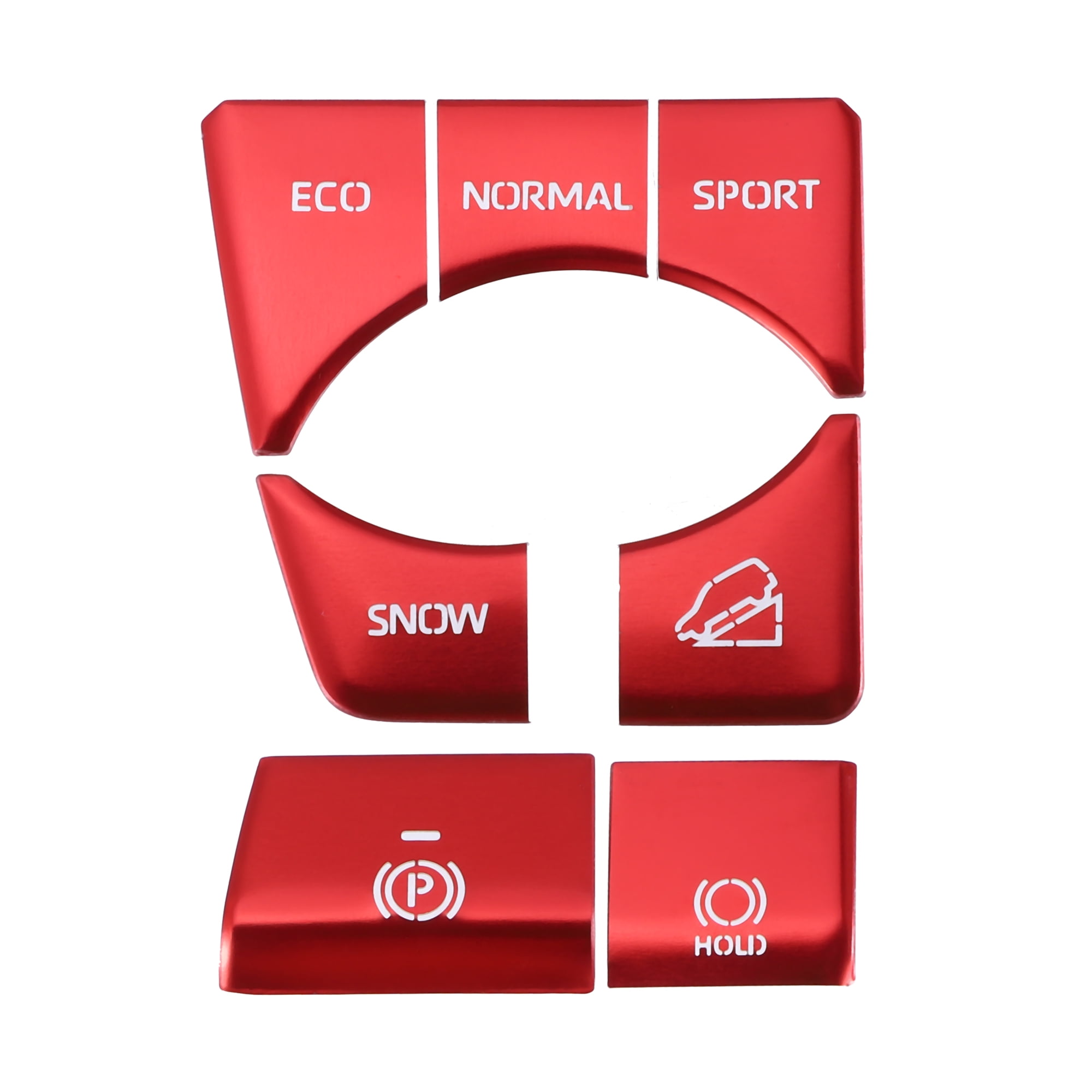 Unique Bargains Car Handbrake Drive Mode Button Cover Trim Decal ...