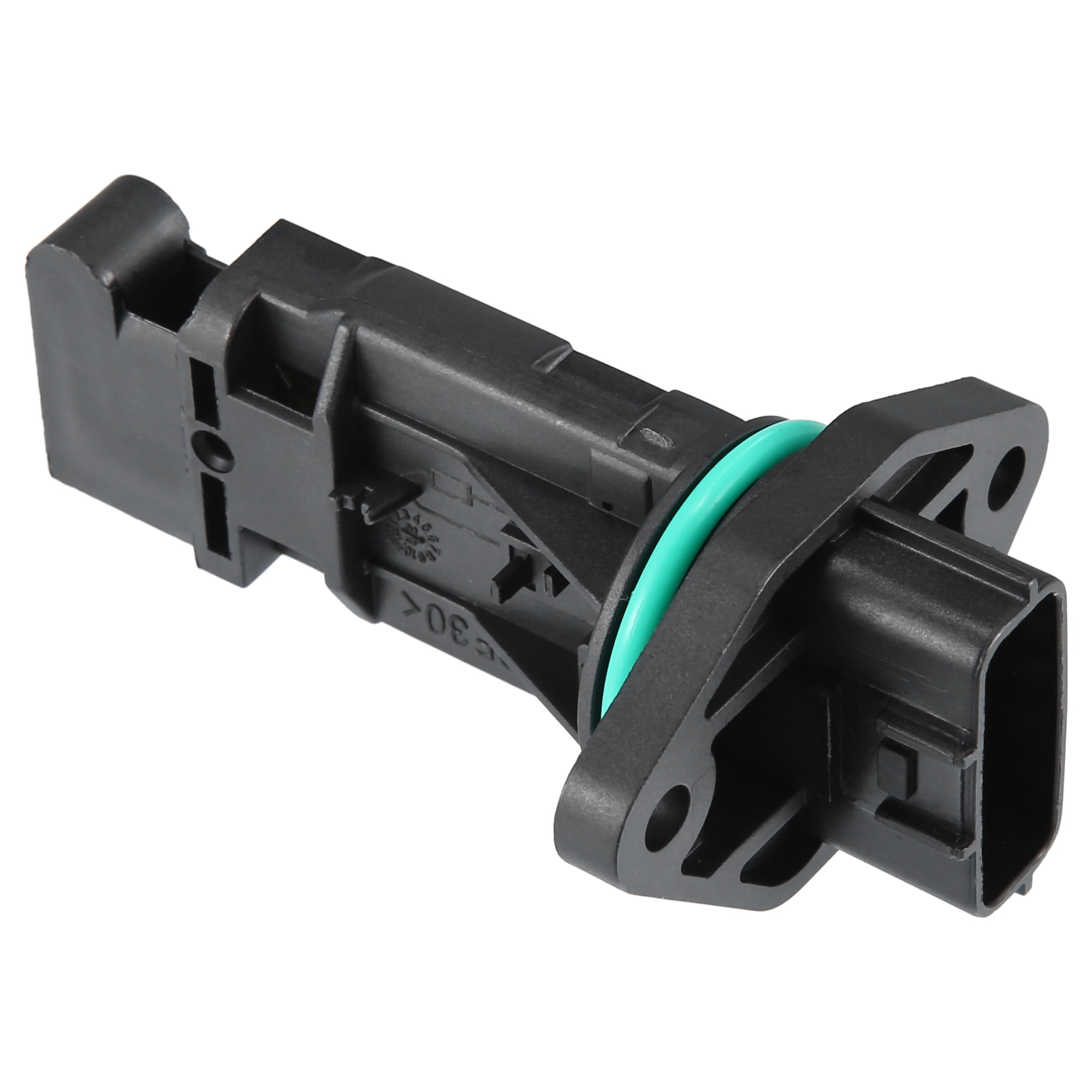 Unique Bargains Car Mass Air Flow Sensor Replacement Black for Nissan ...
