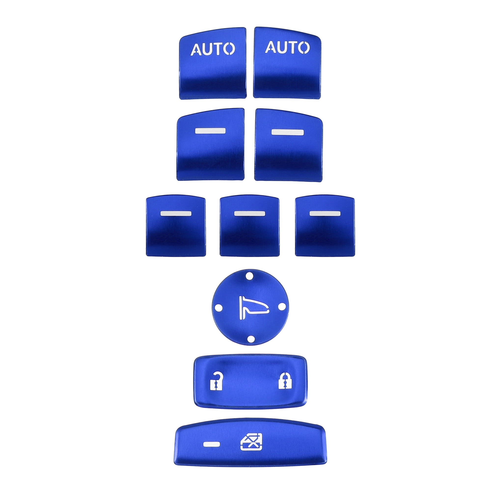 Unique Bargains Car Master Window Switch Button Cover Trim Decal ...