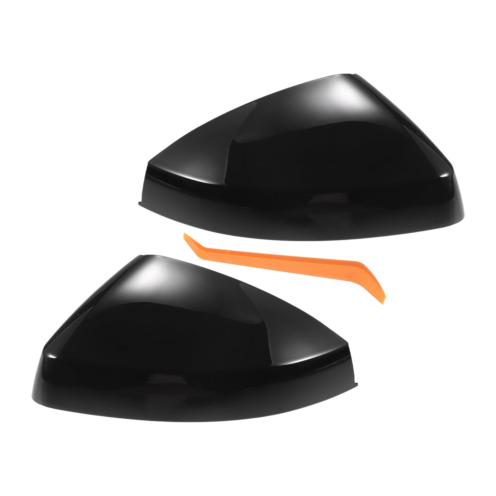 Unique Bargains Car Rear View Driver Passenger Side Mirror Cover Cap ...