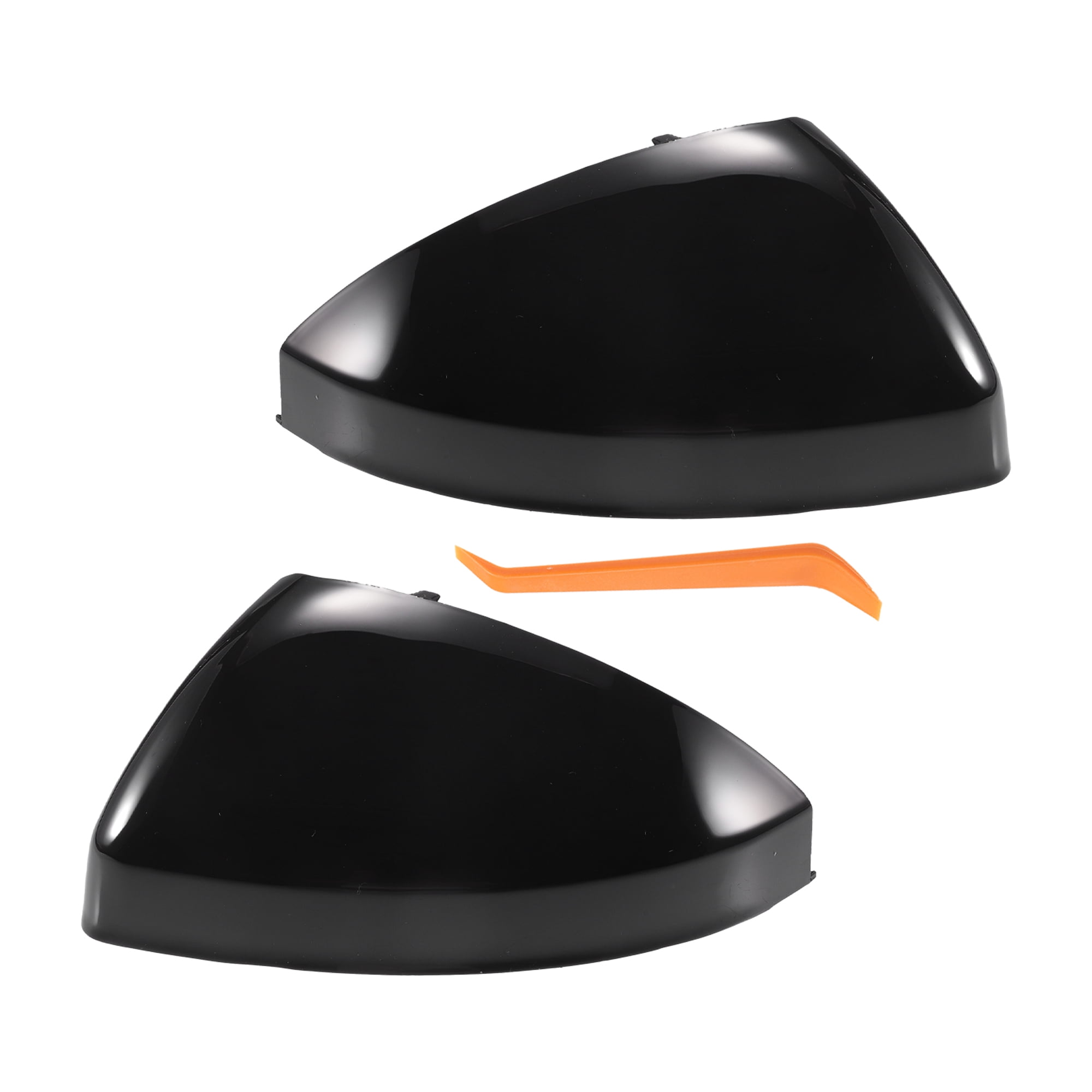 Unique Bargains Car Rear View Driver Passenger Side Mirror Cover Cap ...