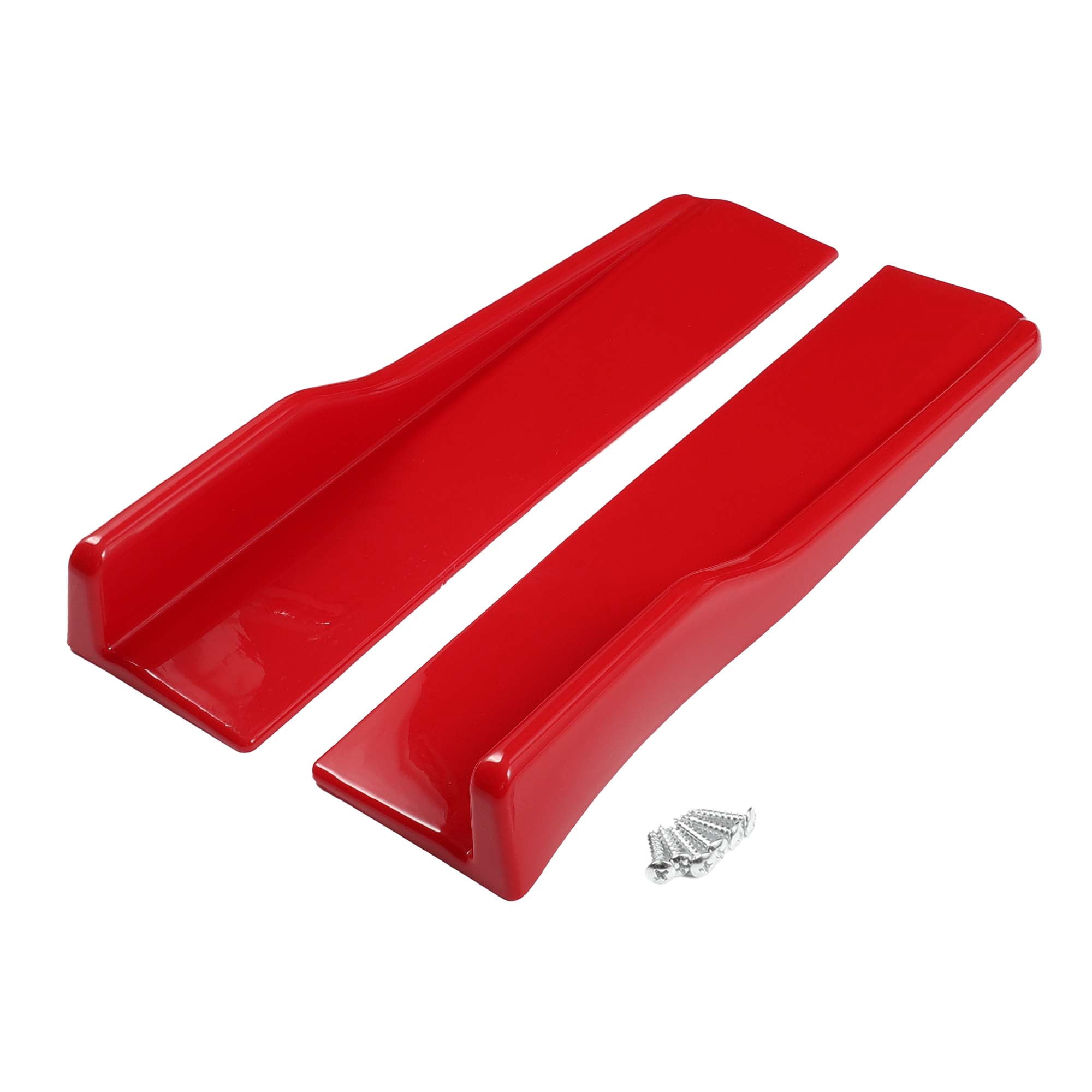 Unique Bargains Car Side Skirt 45cm/17.72in Exterior Rocker Splitter ...