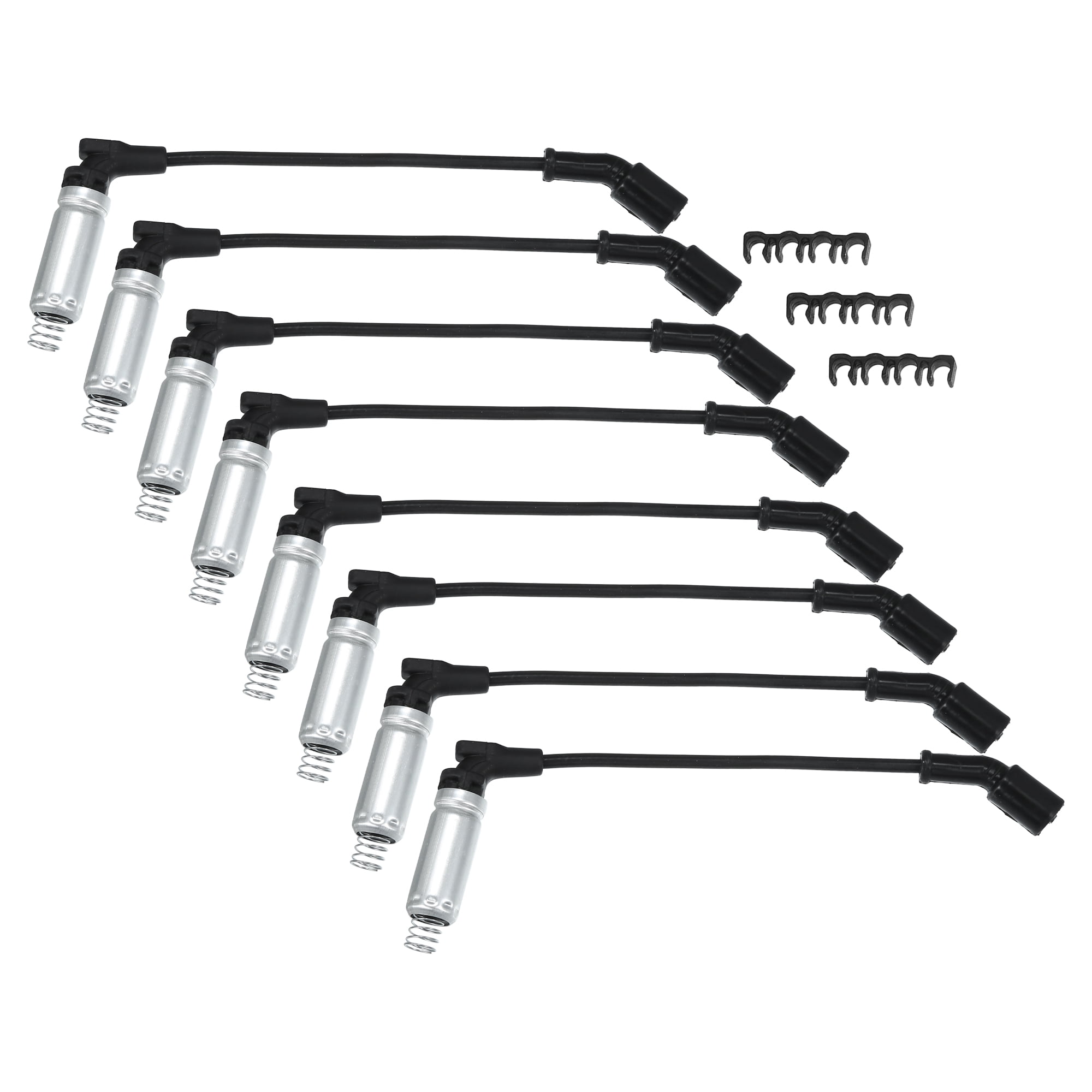 Unique Bargains Car Spark Plug Coil Wires 7mm Fit for Chevrolet ...