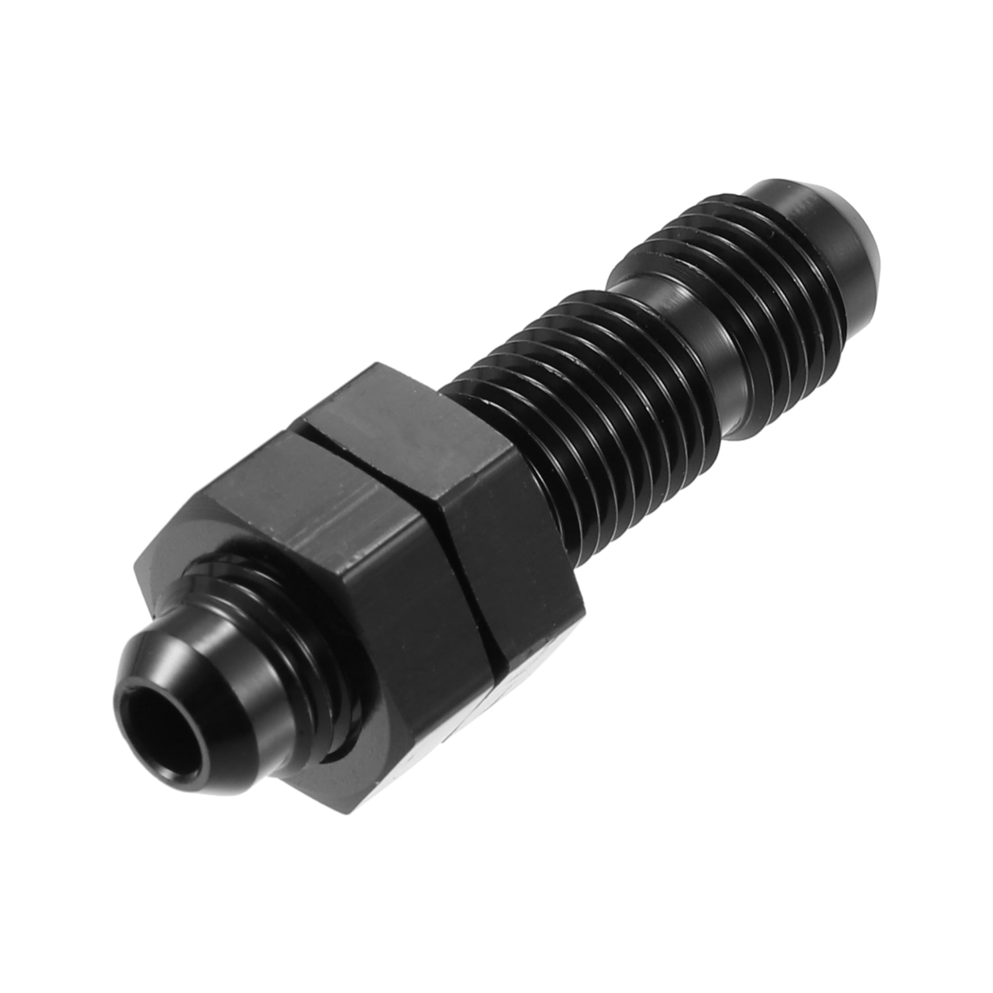 Unique Bargains Car Straight Bulkhead Fuel Fitting 4AN Male to Male ...