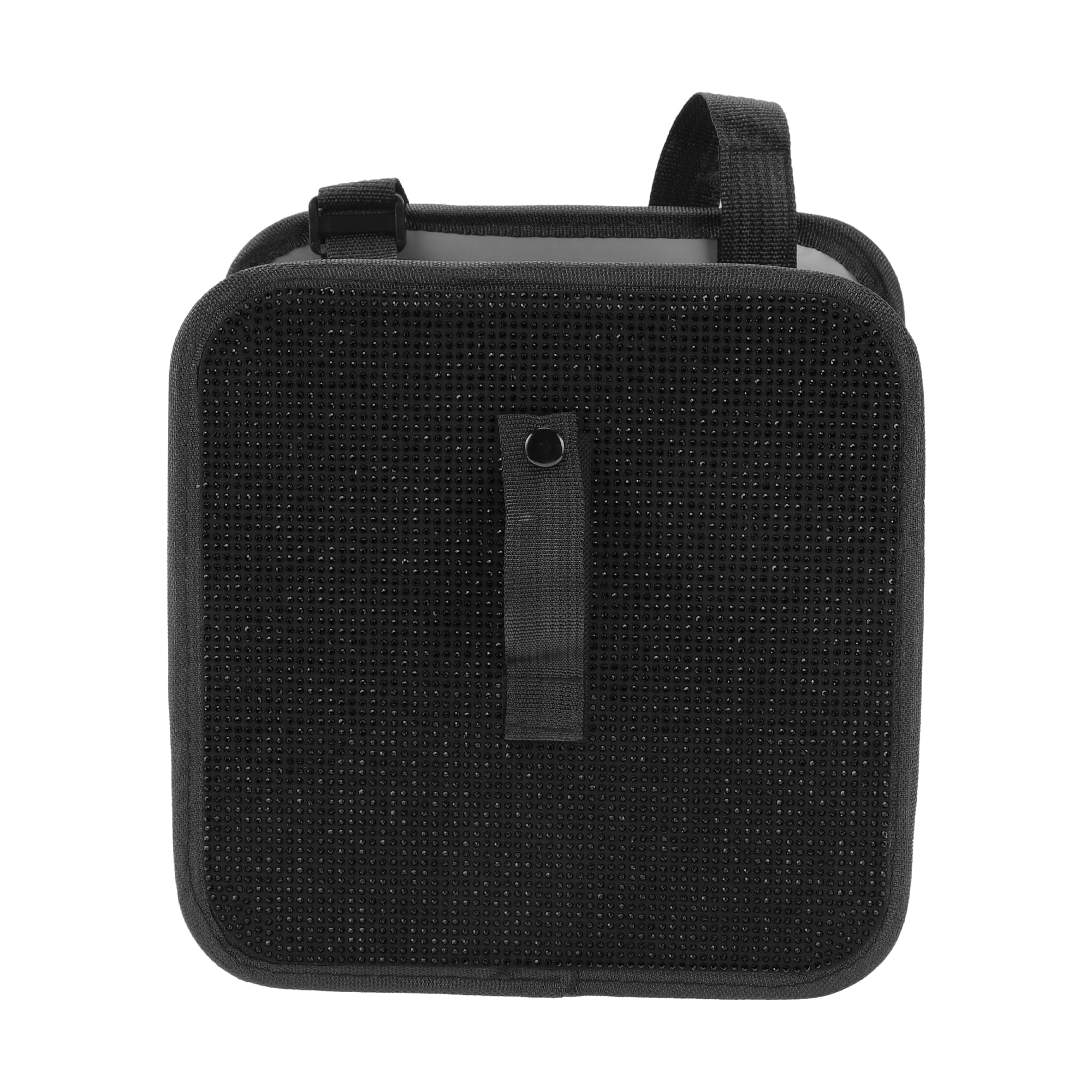 Unique Bargains Car Trash Can Hanging Front Rear Seats Fabric ...