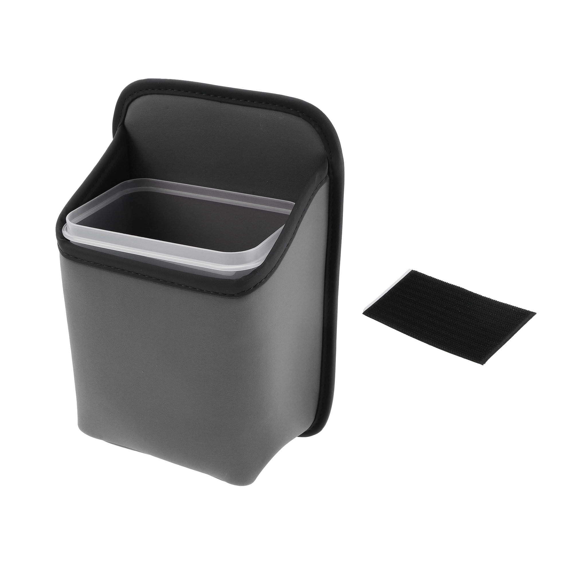 Unique Bargains Car Trash Can Hanging Front Rear Seats Faux Leather ...