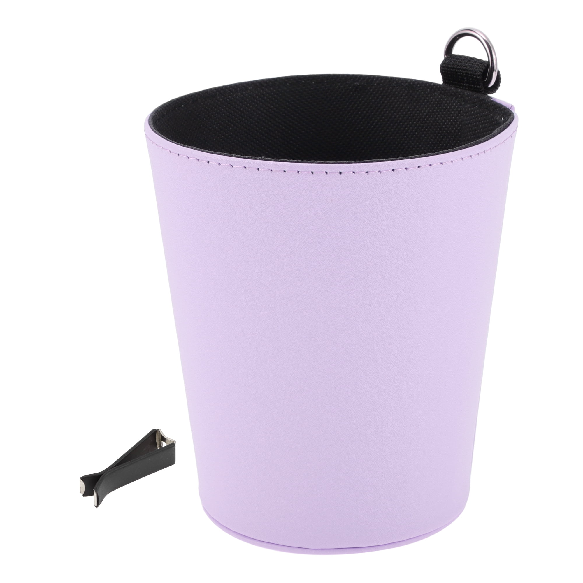 Unique Bargains Car Trash Can Hanging Front Rear Seats Faux Leather ...