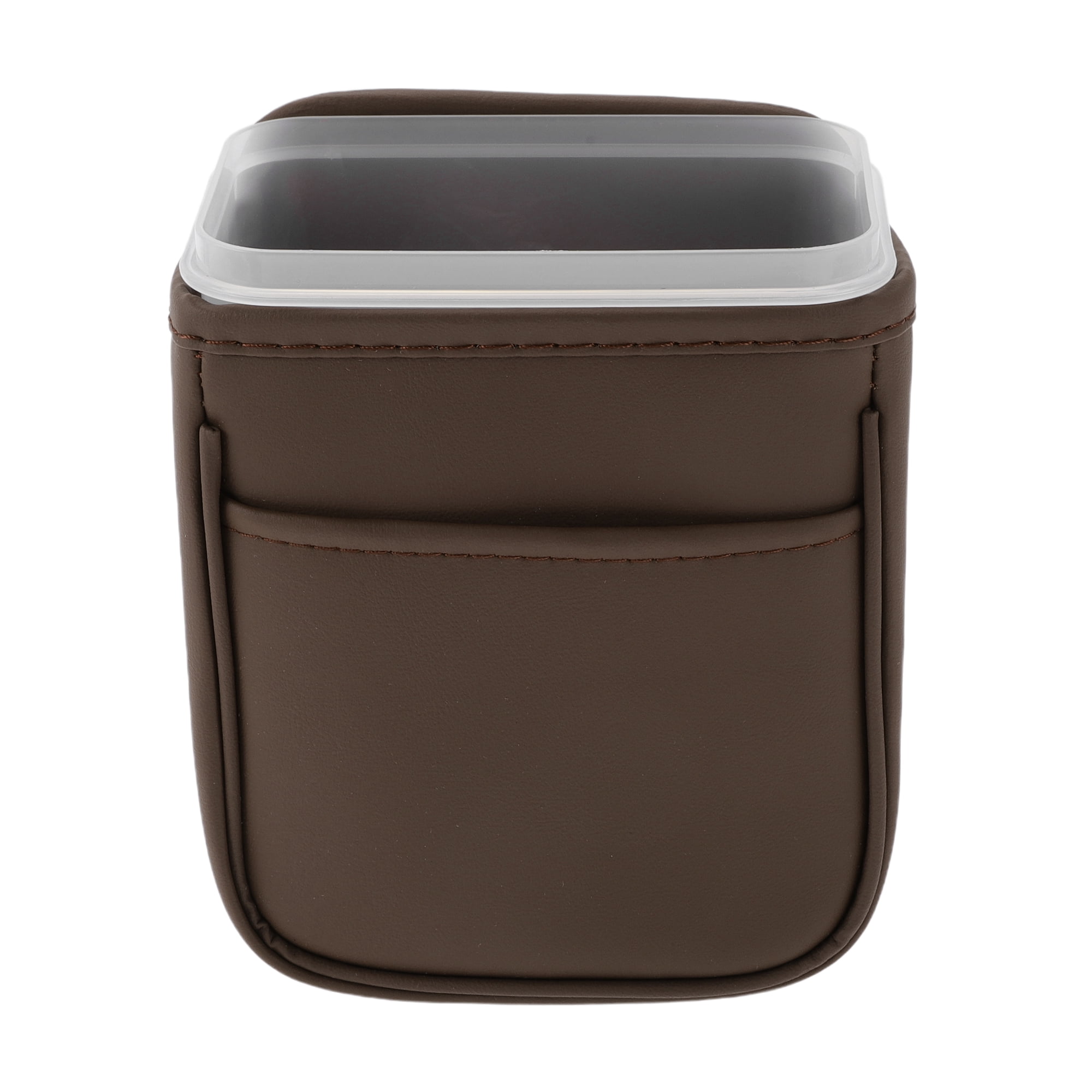 Unique Bargains Car Trash Can Portable and Hanging Front Rear Seats ...