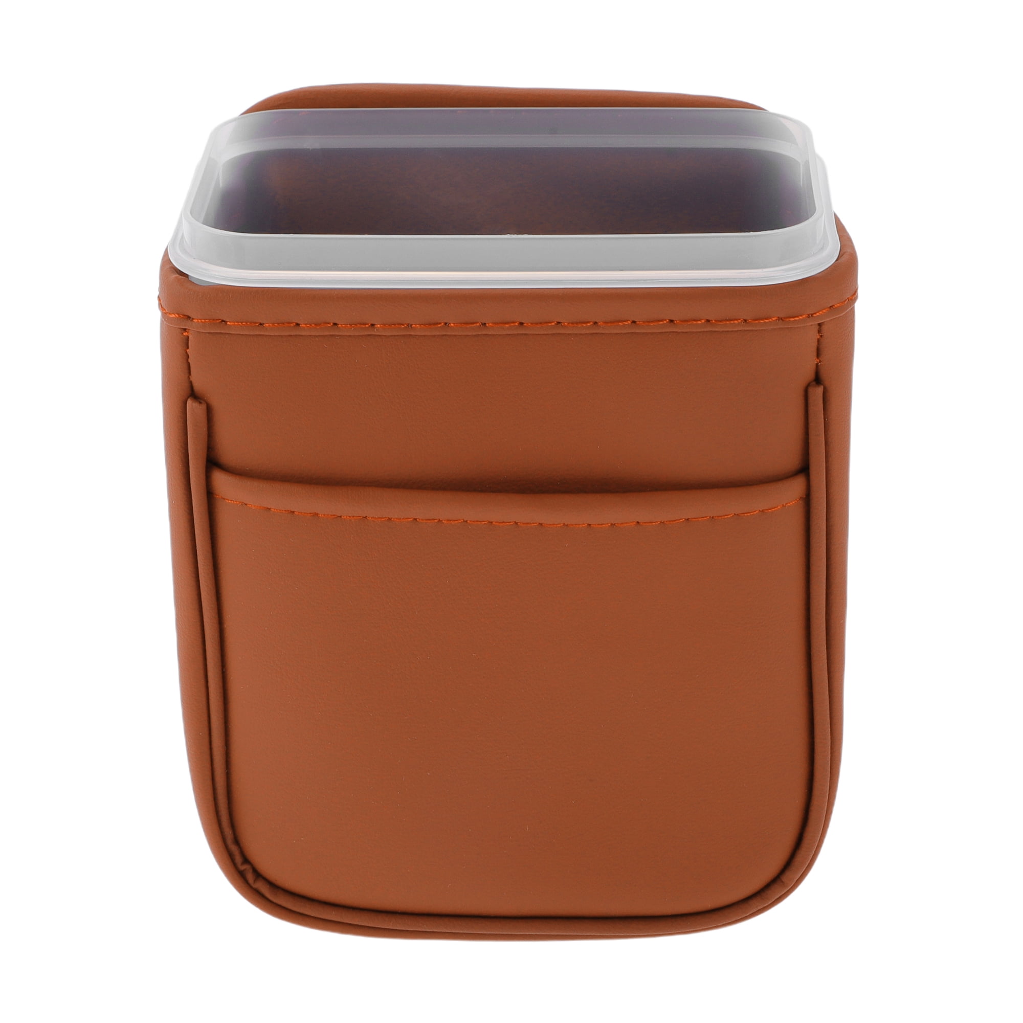 Unique Bargains Car Trash Can Portable and Hanging Front Rear Seats ...