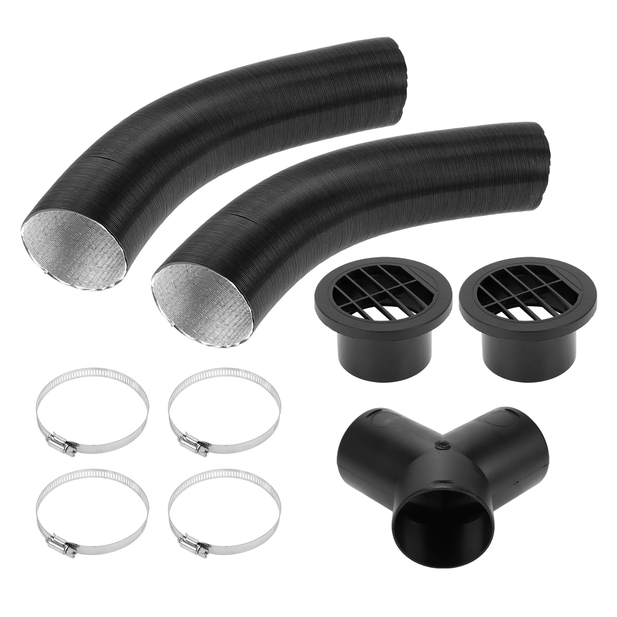 Unique Bargains Car Truck RV Bus Van Boat Car Heater Duct Kit Car ...