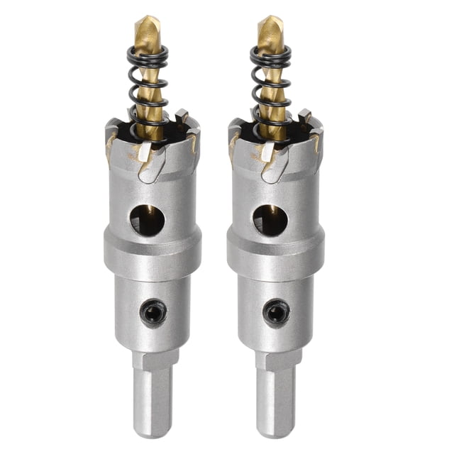 Unique Bargains Carbide Hole Cutter, Hole Saws, Triangular Shank Limit ...