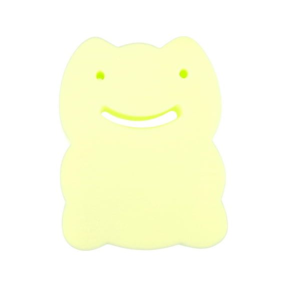 Unique Bargains Cartoon Frog Shape Sponge Yellow - Walmart.com