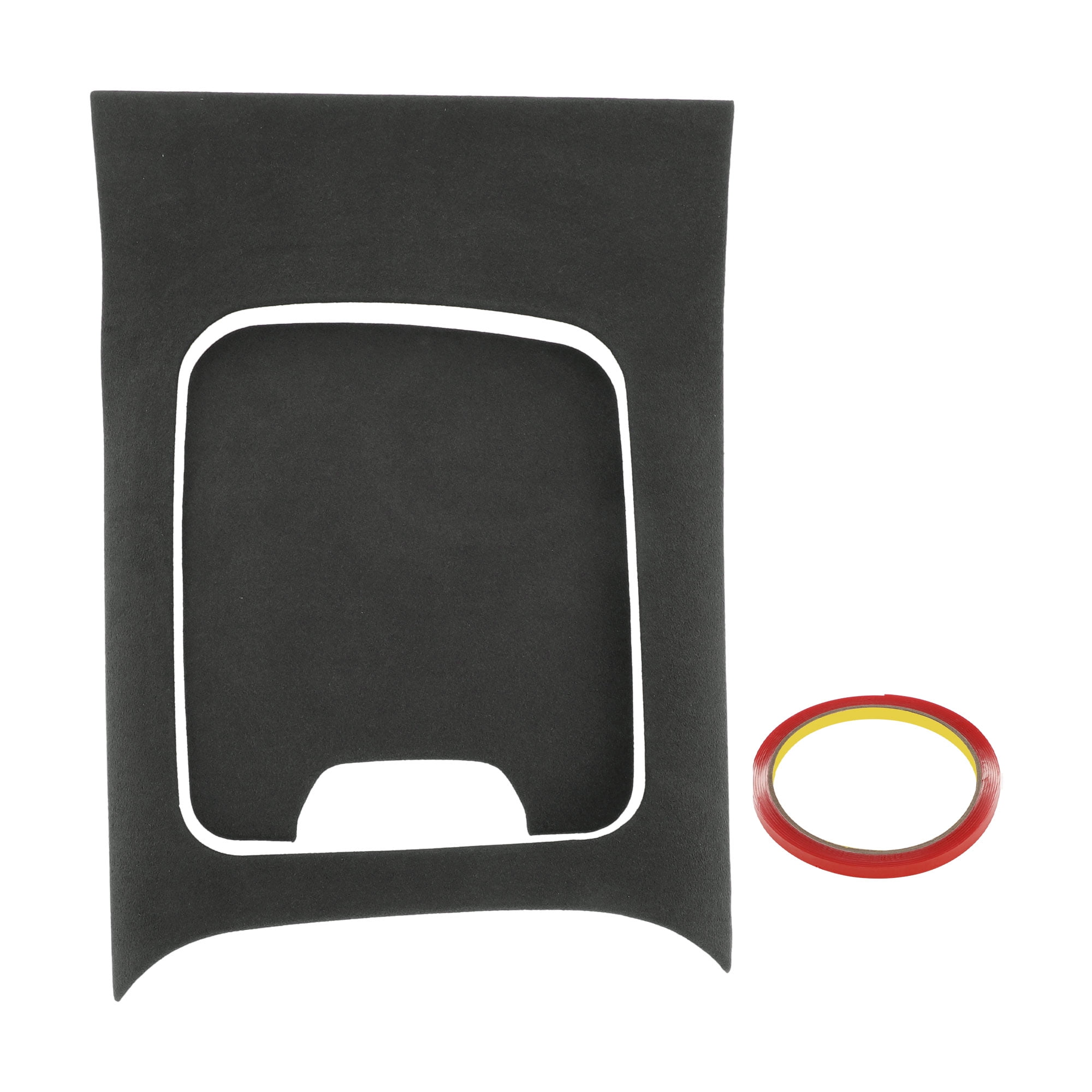 Unique Bargains Center Console Panel Faux Leather Sticker for Mercedes ...