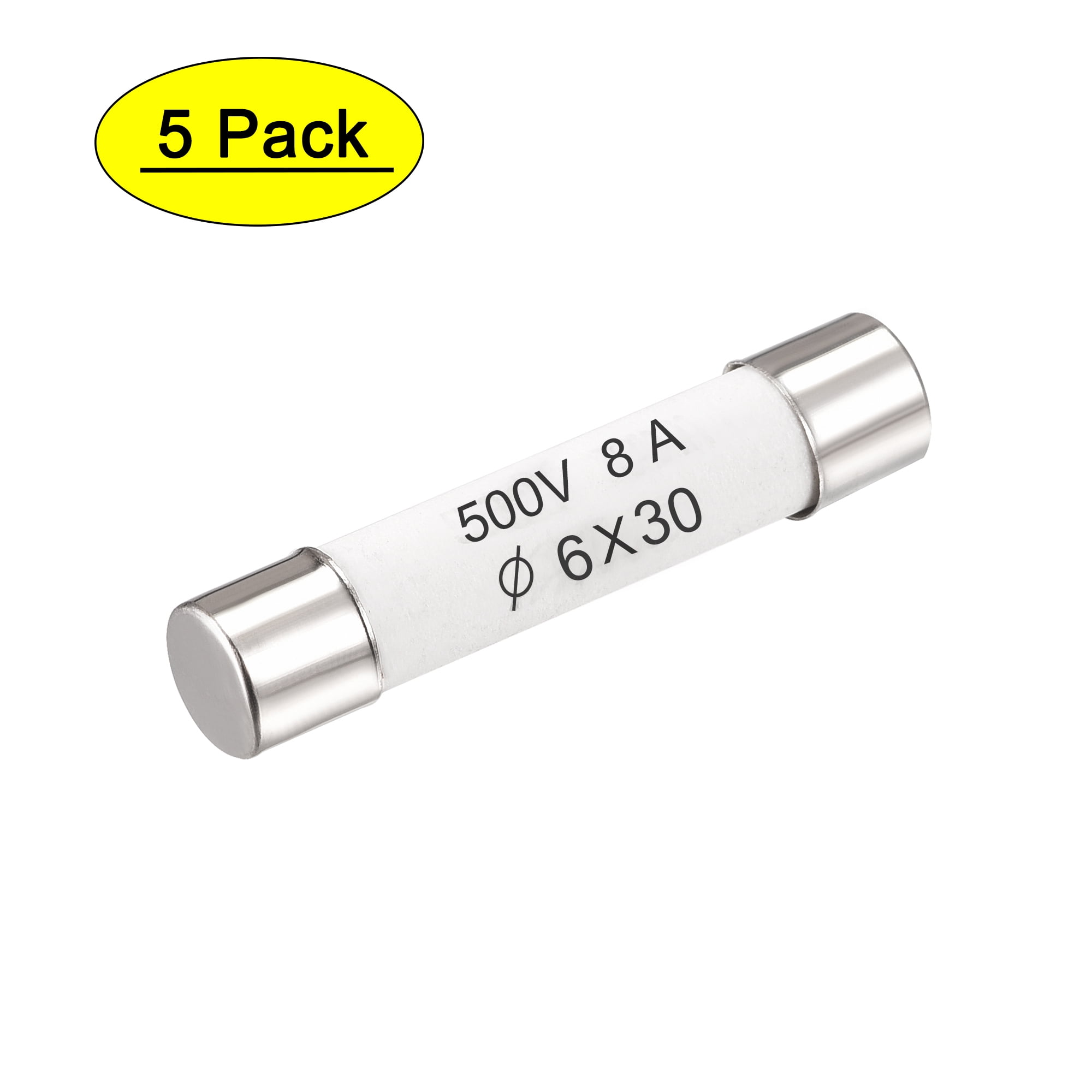 Unique Bargains Ceramic Cartridge Fuses 0.5A 250V Ceramic Fuses Fast ...