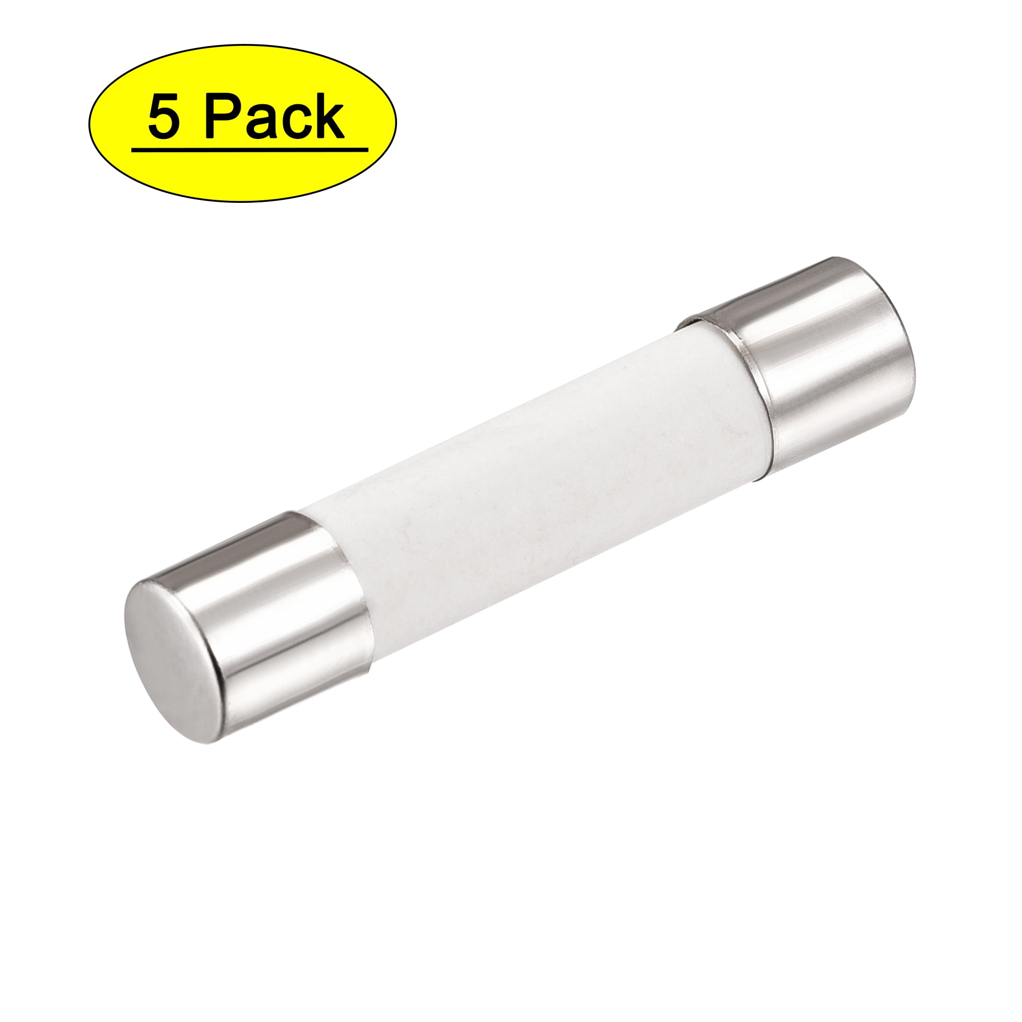 Unique Bargains Ceramic Cartridge Fuses 10A Ceramic Fuses Fast Blow for ...