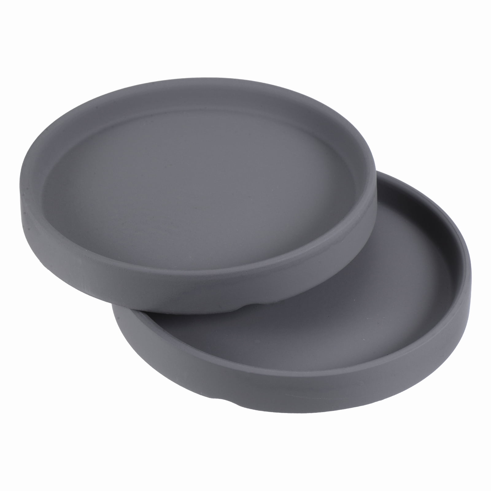 Unique Bargains Ceramic Round Planter Saucer Flower Pot Drip Tray ...