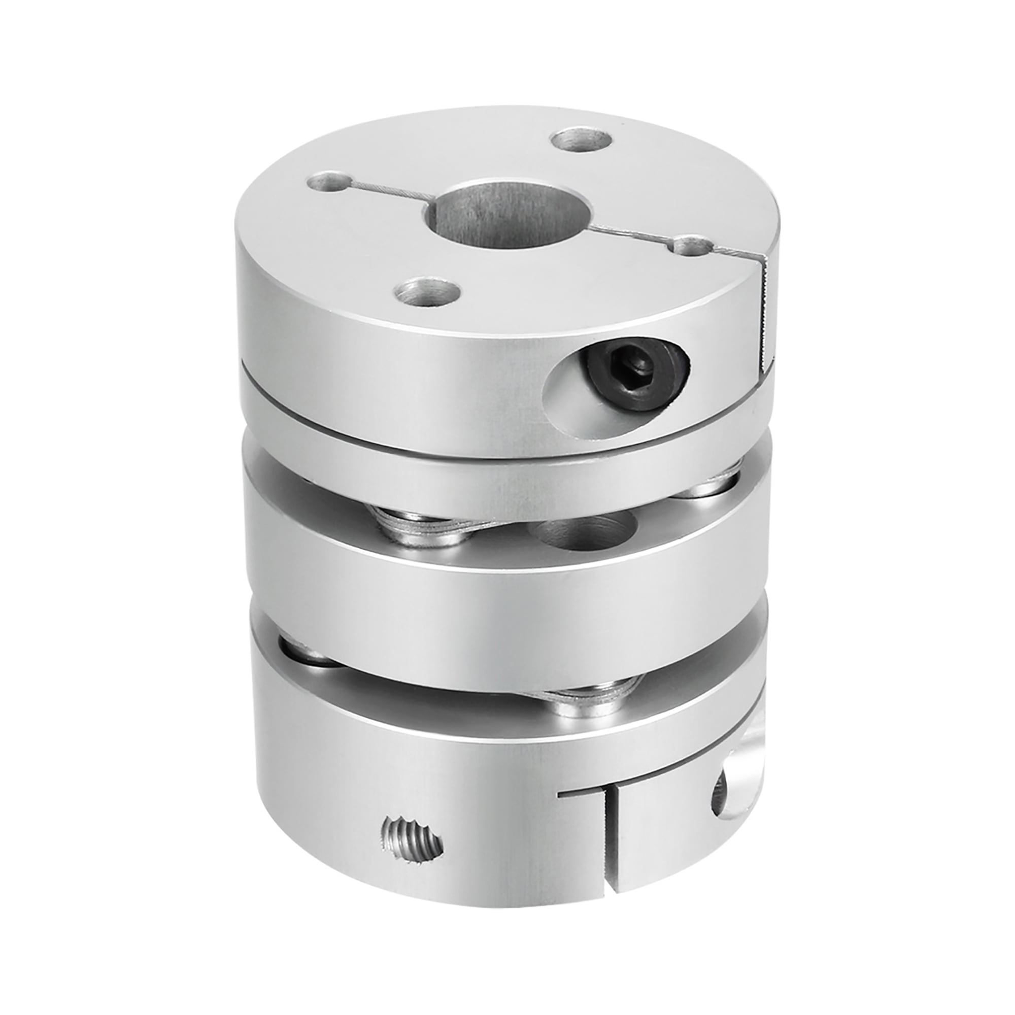 Unique Bargains Clamp Tight Motor Shaft 2 Diaphragm Coupling Coupler ...
