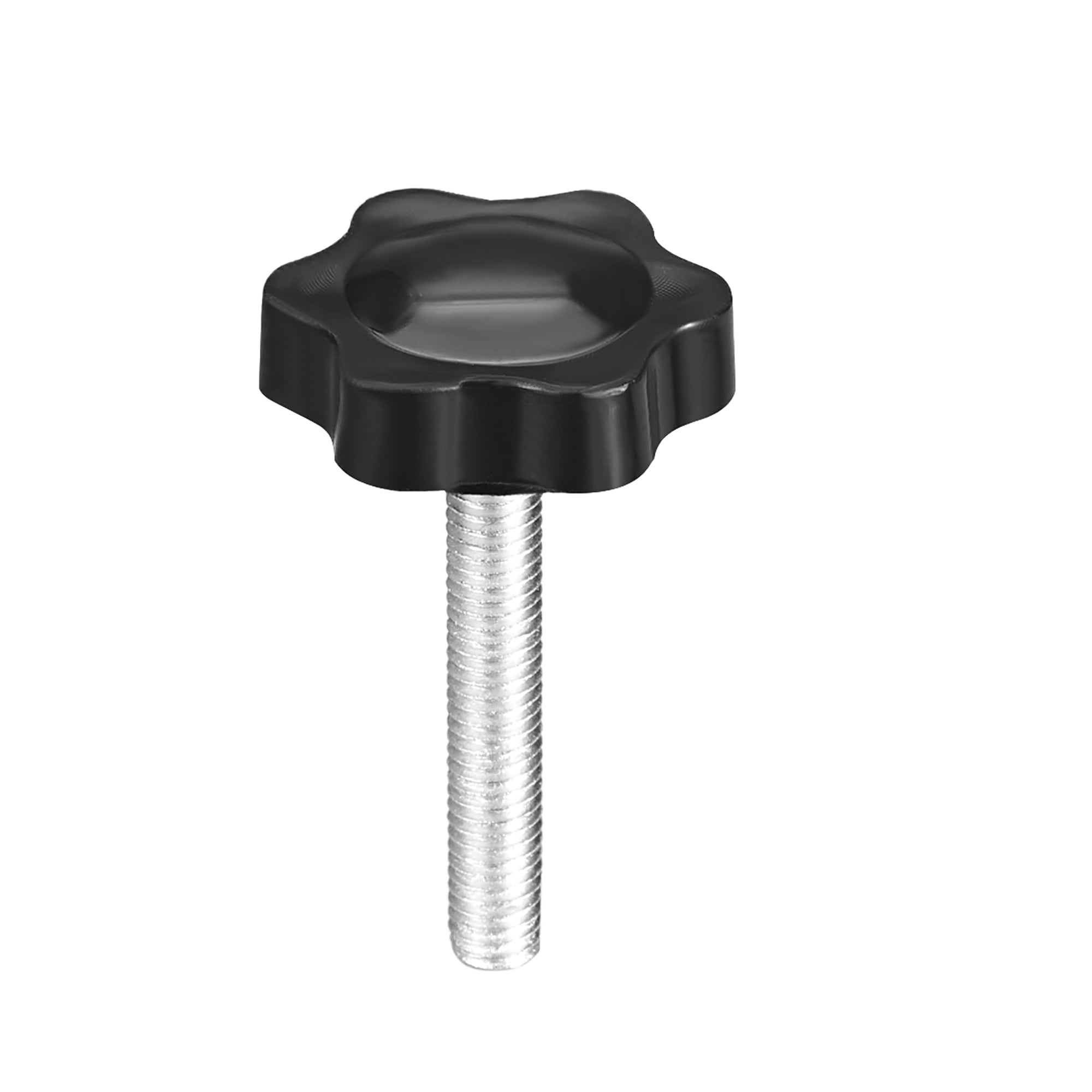 Uxcell M5x1.18'' Clamping Handle Screw Knobs Star Knob Male Thread ...