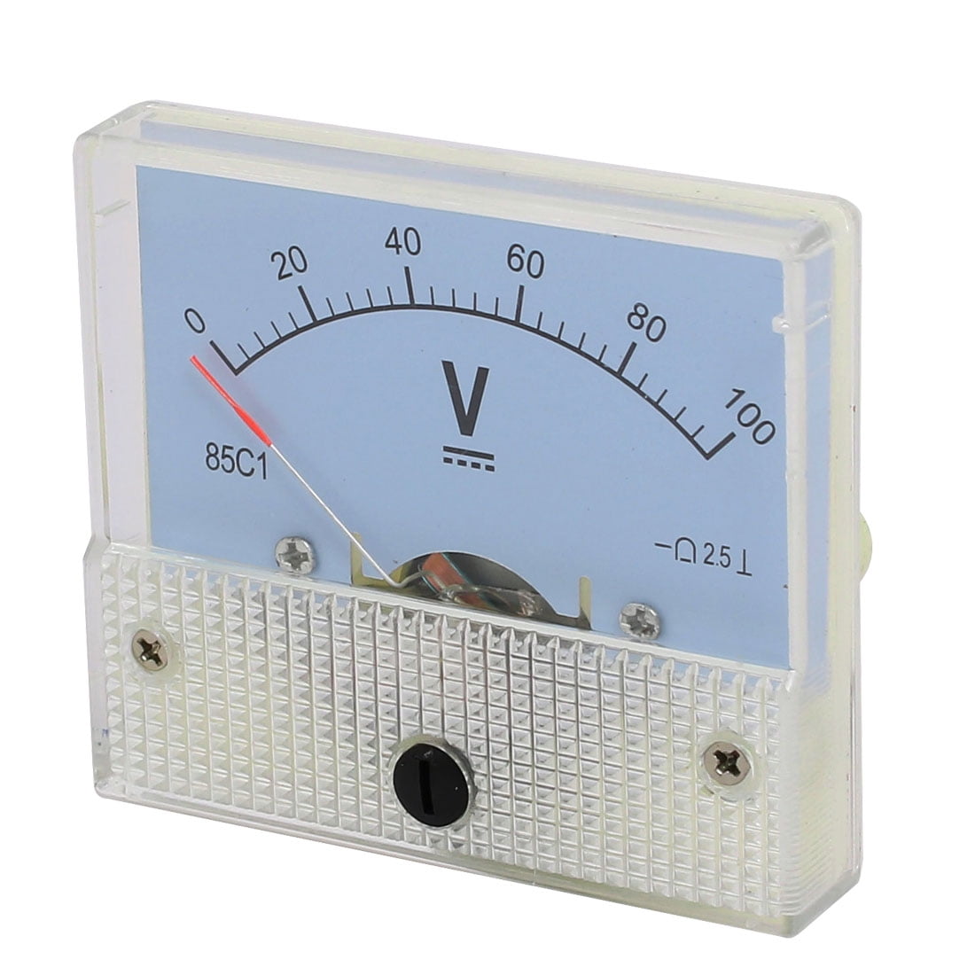 Unique Bargains Class 2.5 Accuracy DC 0-100V Dial Panel Gauge Voltmeter ...