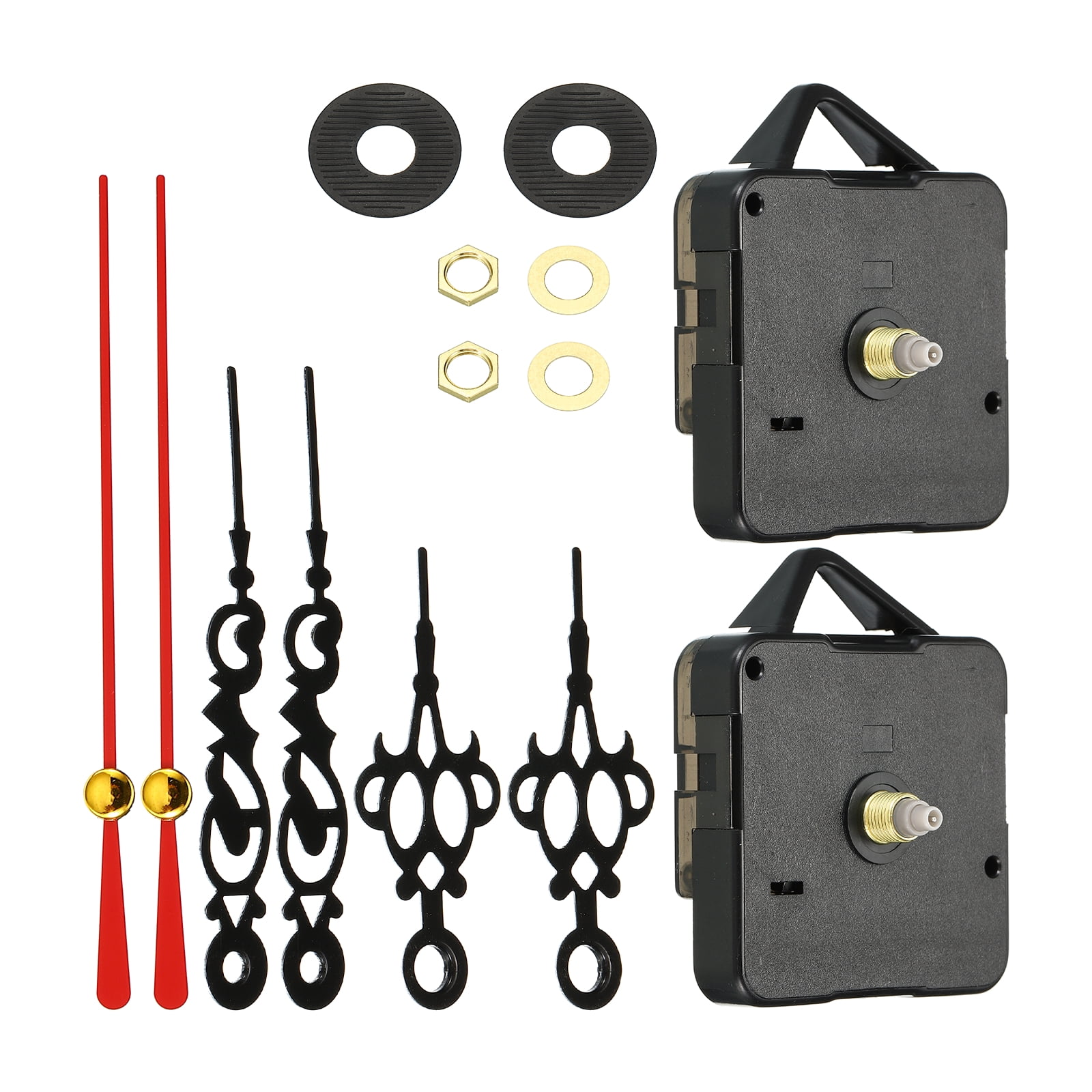 Unique Bargains Clock Mechanism Replacement, 2Set Quartz Clock ...