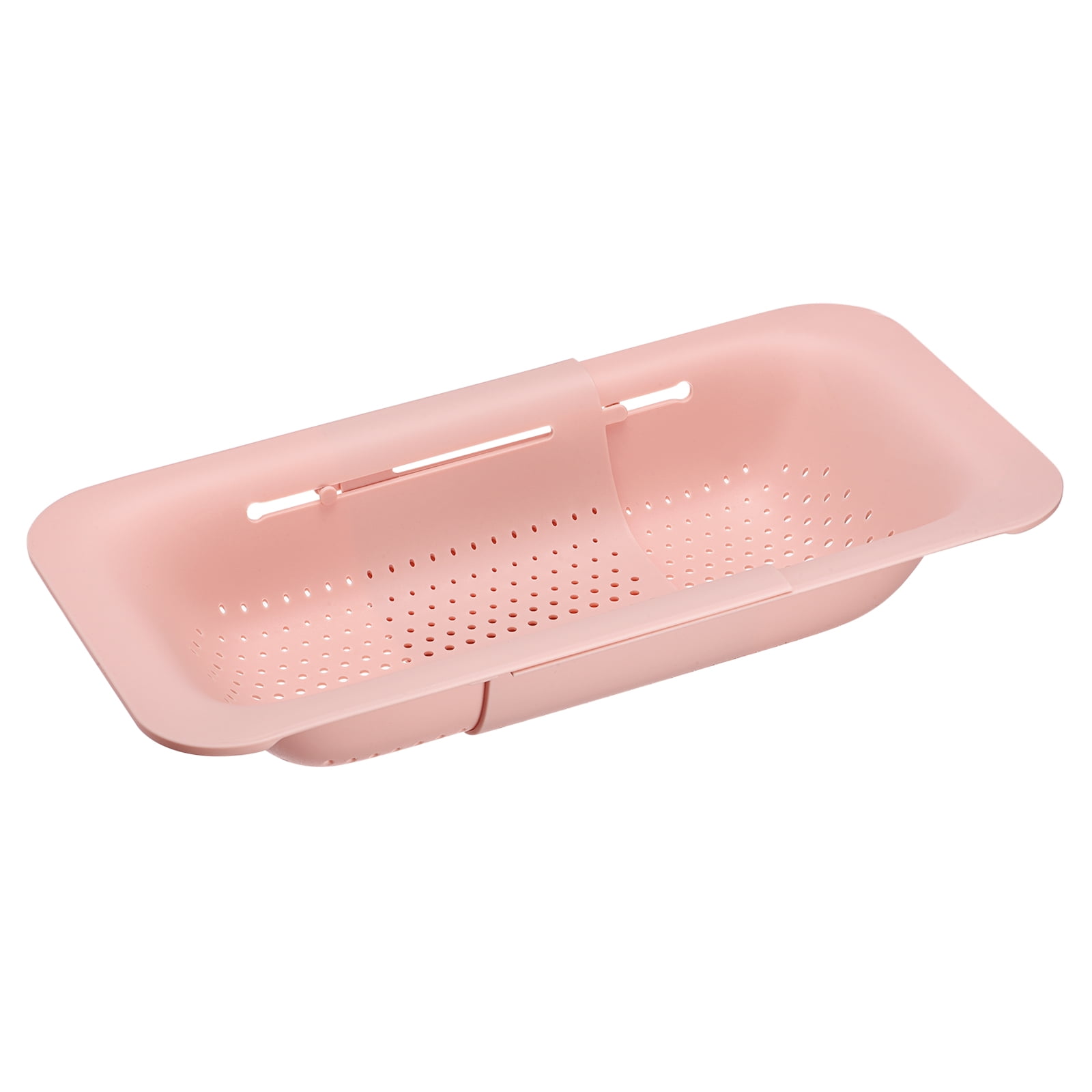 Unique Bargains Collapsible Colander Kitchen Over the Sink Drain ...
