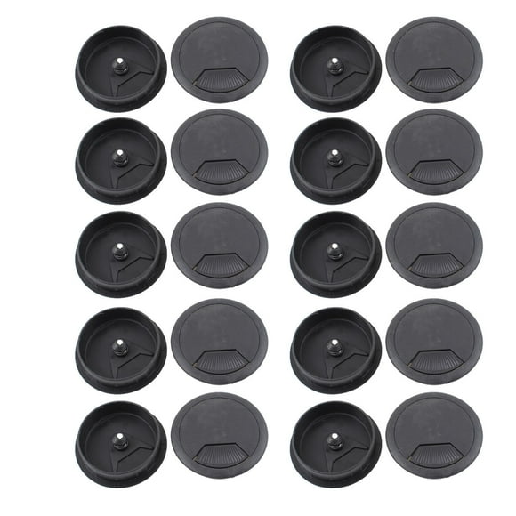 Computer Desk Table Grommet Cable Wire Hole Plastic Cover