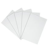 White Plastic Sign Boards 2-Pack White Corrugated Plastic Sheets - 8x12 ...