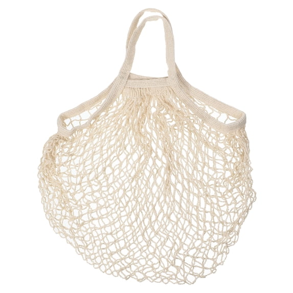 Unique Bargains Cotton Mesh Bag Reusable Mesh Net String Grocery Bags ...