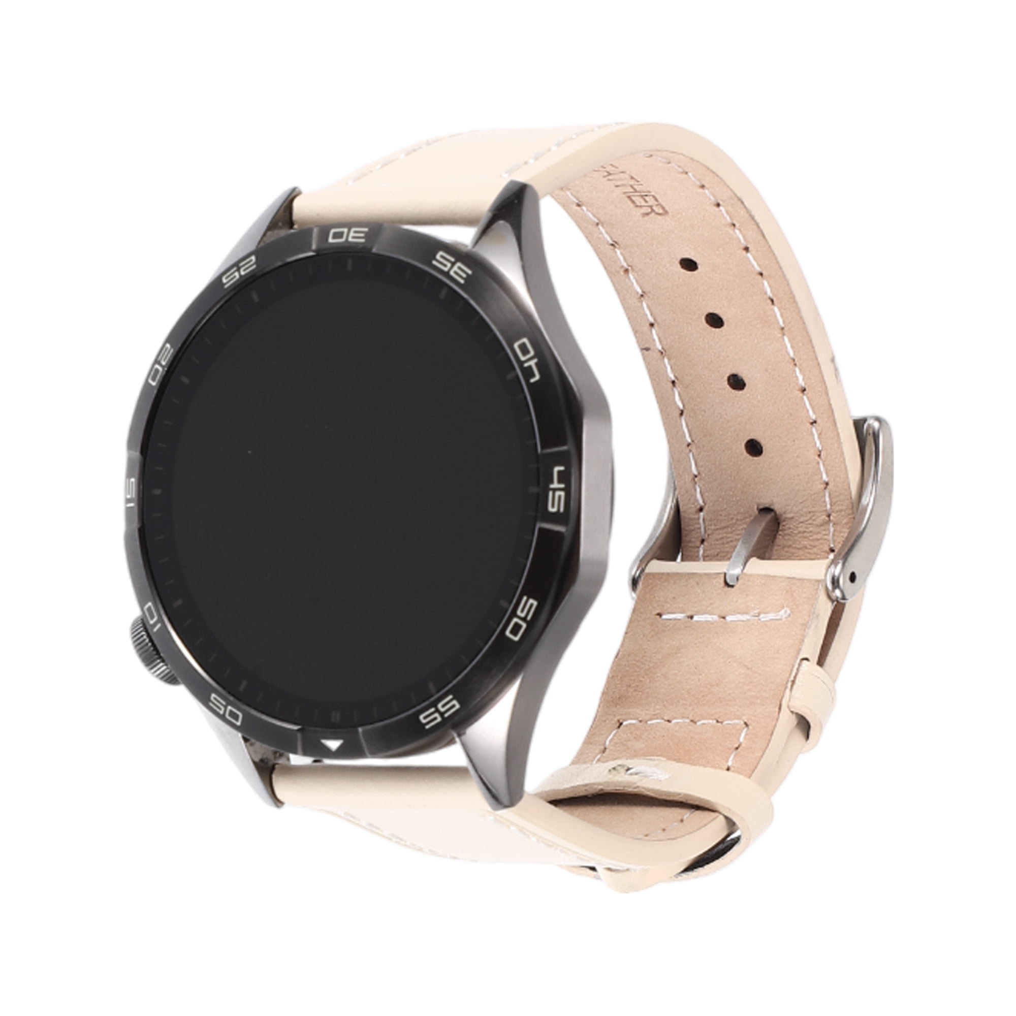 Unique Bargains Cowhide Watch Bands Watch Straps for Men Women 20mm ...