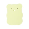 Unique Bargains Cute Bears Shape Bath Sponge Body Scrubber1 Pc Yellow ...