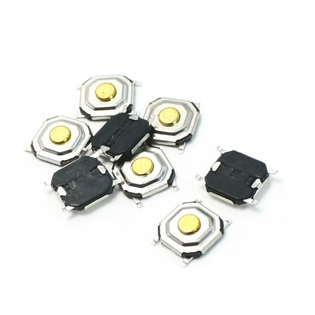 Unique Bargains DC 12V 0.2A PCB SMT Surface Mount Device Momentary ...