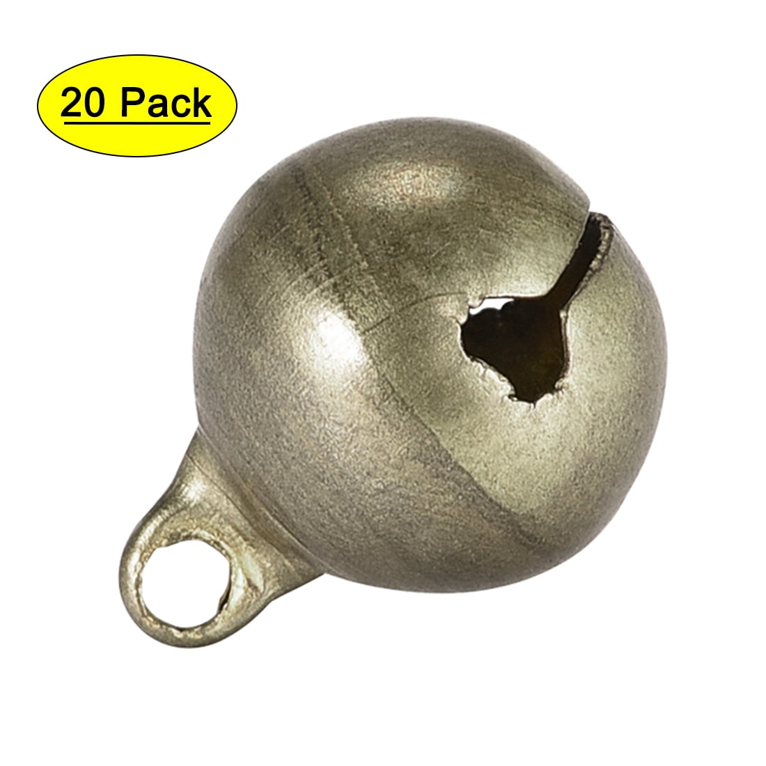 Unique Bargains DIY Small Bells, 0.55 Inch 20pcs, Craft Copper Bells ...