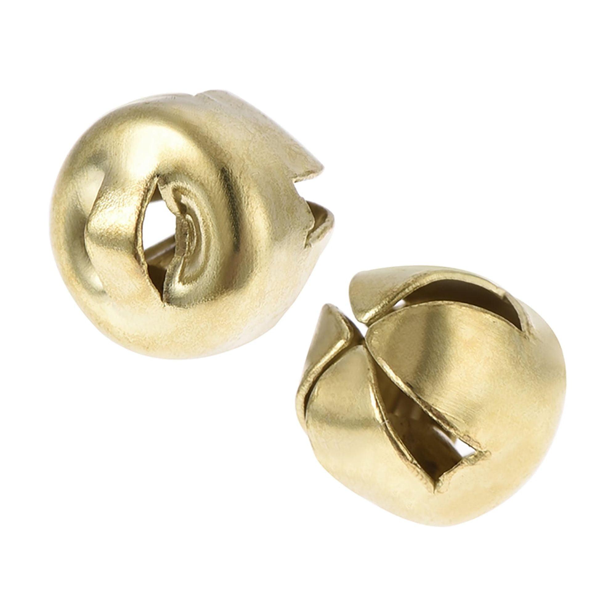 Unique Bargains DIY Small Bells 6mm/0.24-Inch 100pcs Craft Bells Bulk ...