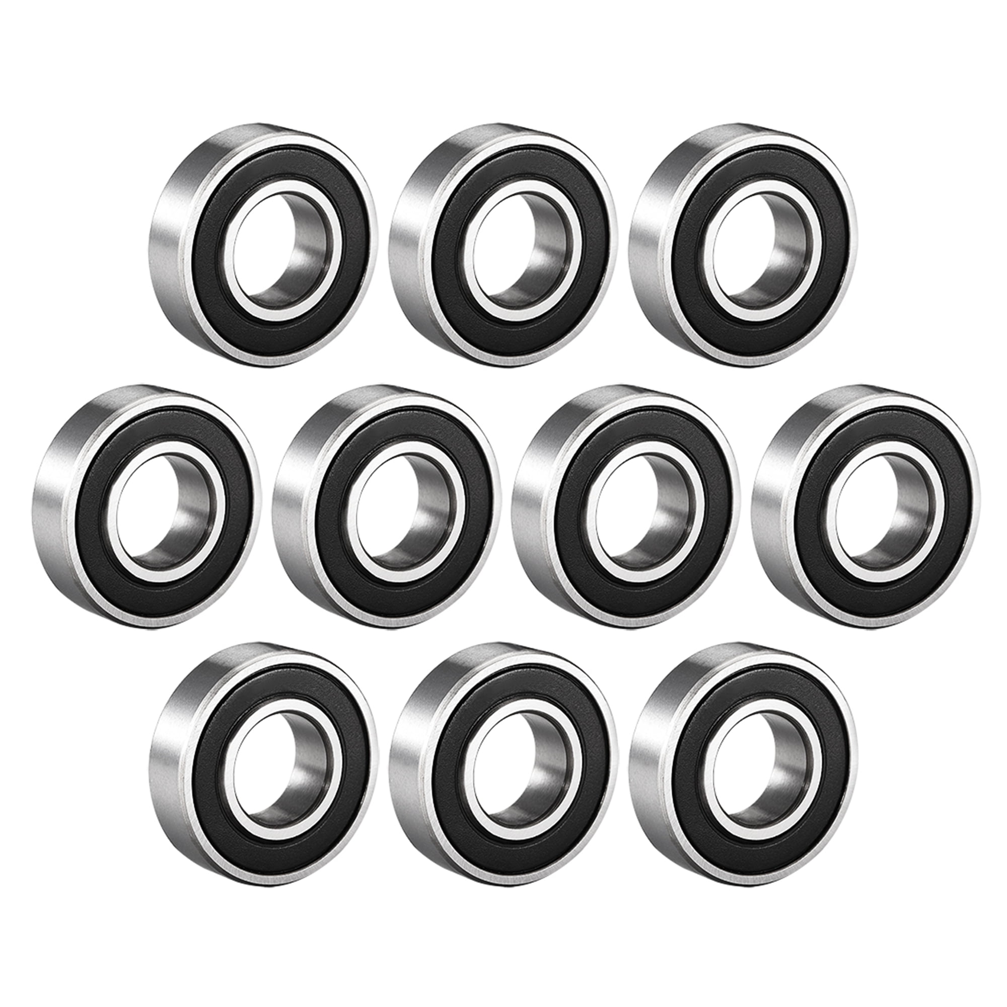 Unique Bargains Deep Groove Ball Bearing 6002RS Double Sealed ...