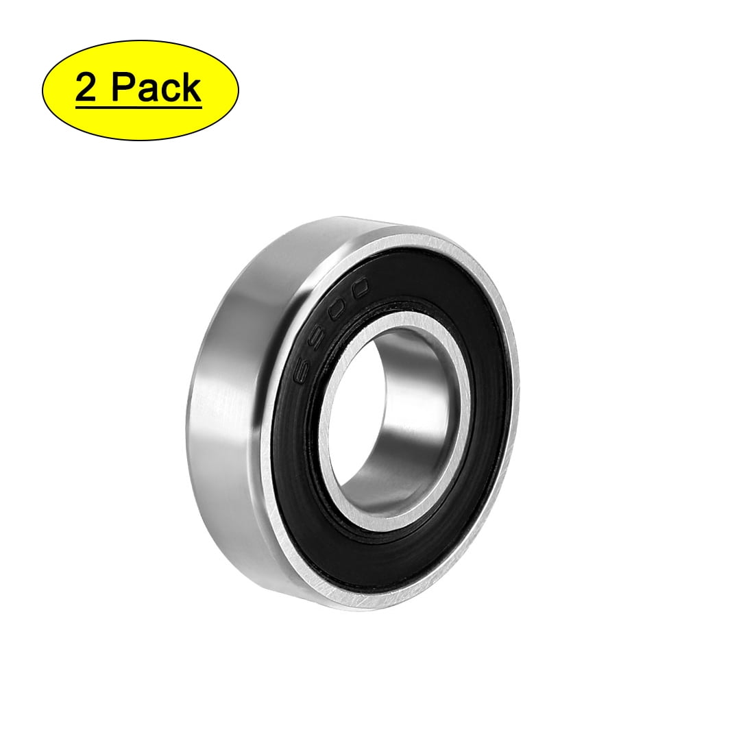 Unique Bargains Deep Groove Ball Bearing 6900RS Double Sealed ...