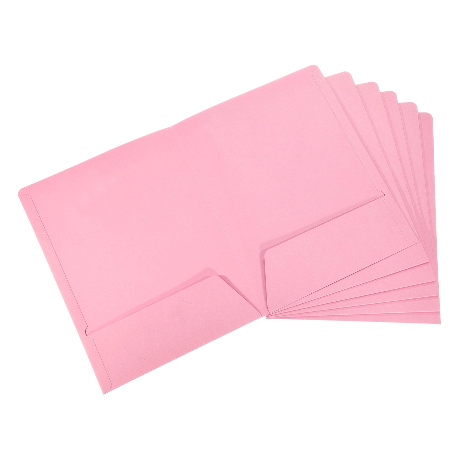 Unique Bargains Document Organizer Filing Envelopes File Folders Pink ...