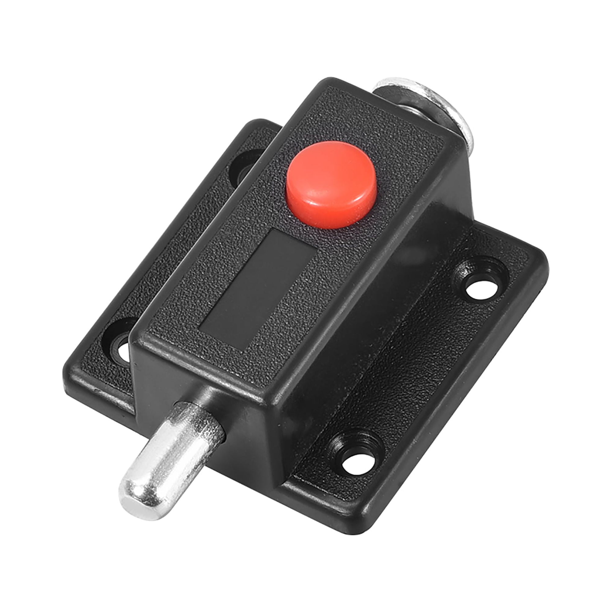 Unique Bargains Door Bolt Lock, 2-inch ABS Sliding Barrel Keyless Latch ...