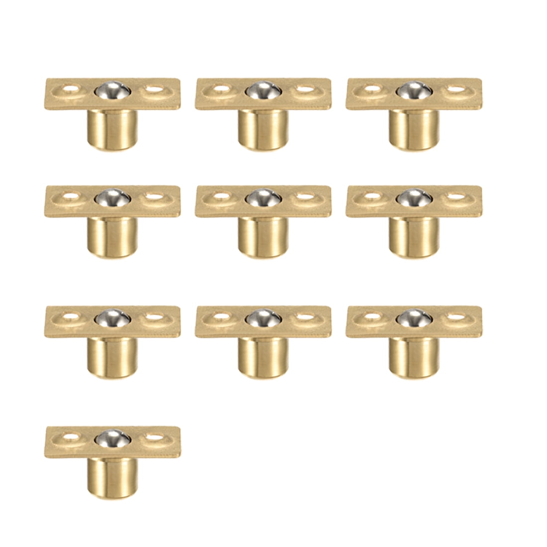Unique Bargains Door Furniture Closet Drawer 8mm Shaft Dia Brass Ball ...