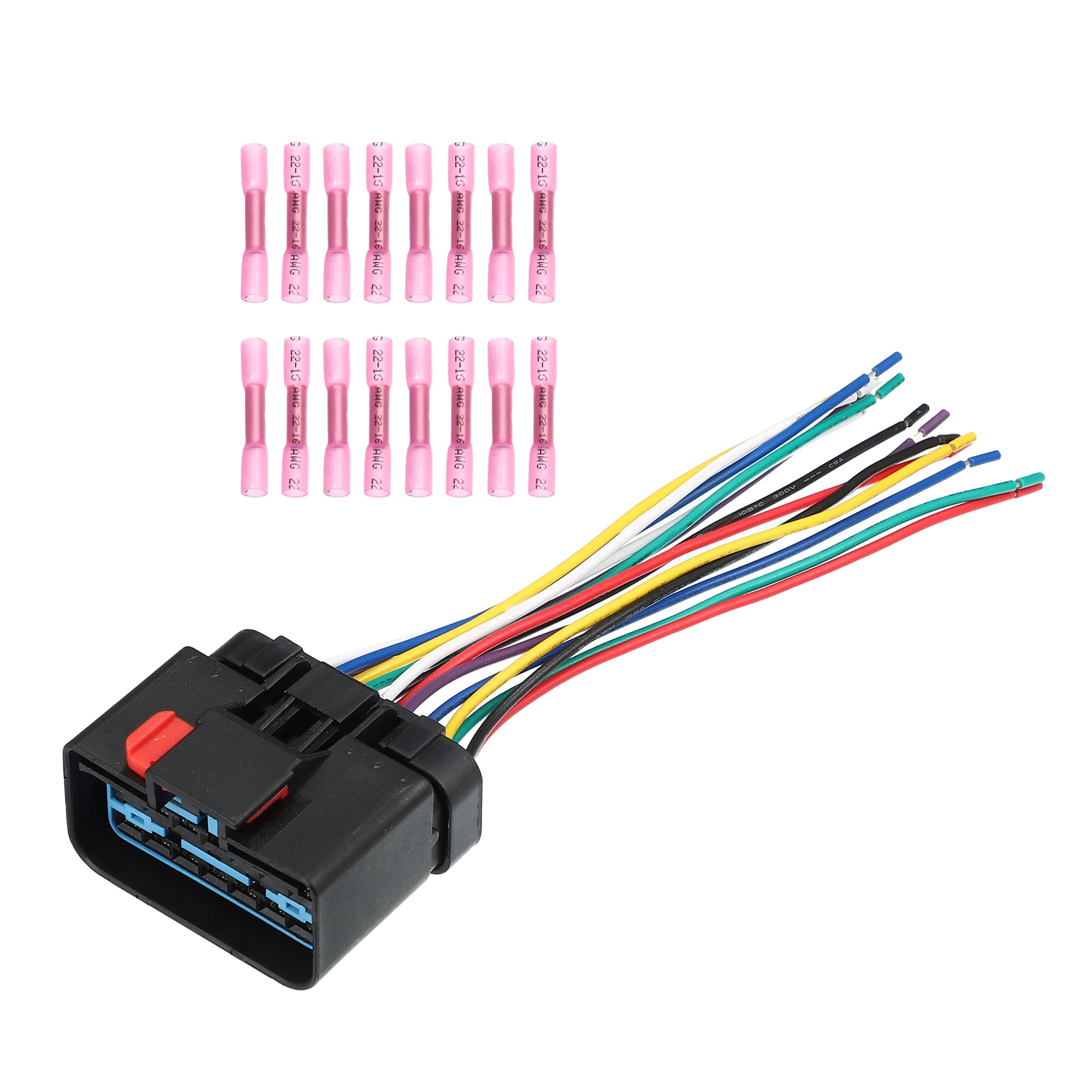 Unique Bargains Door Harness Connector Wiring Pigtail Replacement for ...
