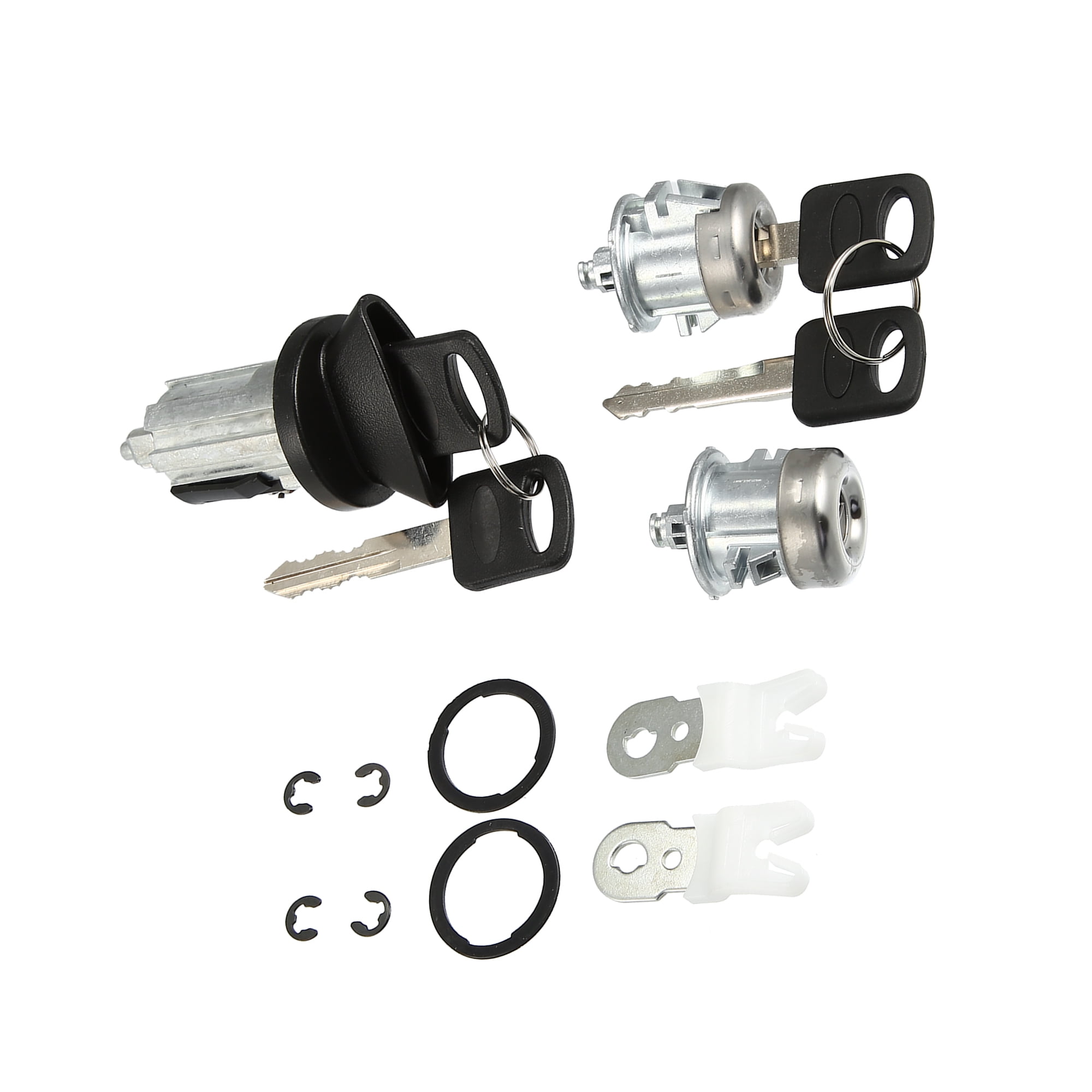 Unique Bargains Door Lock Cylinders Ignition Switch w/ Keys 7C3Z ...