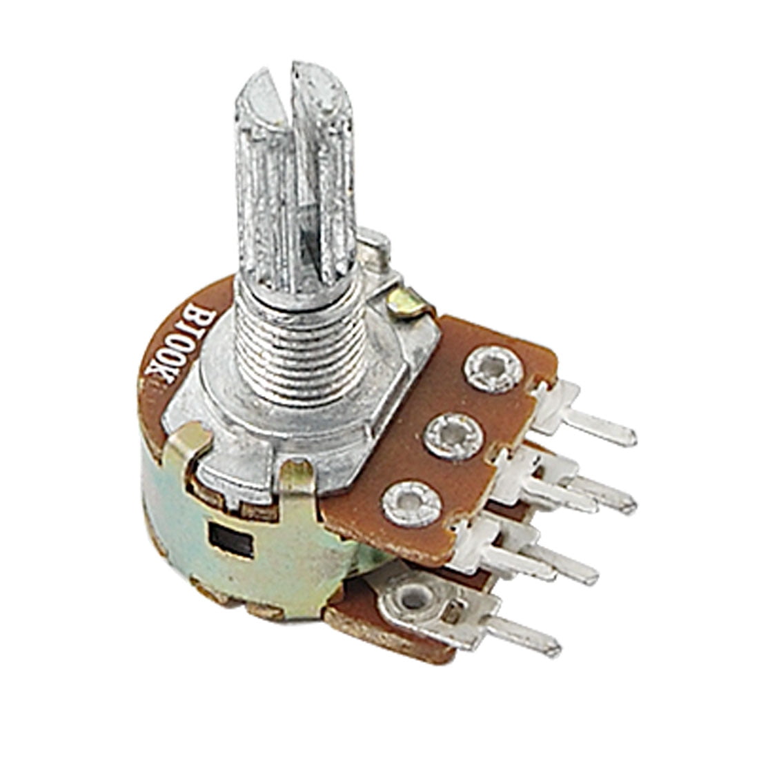 Unique Bargains Dual Taper Linear Potentiometer 100K ohm 2 Pieces ...