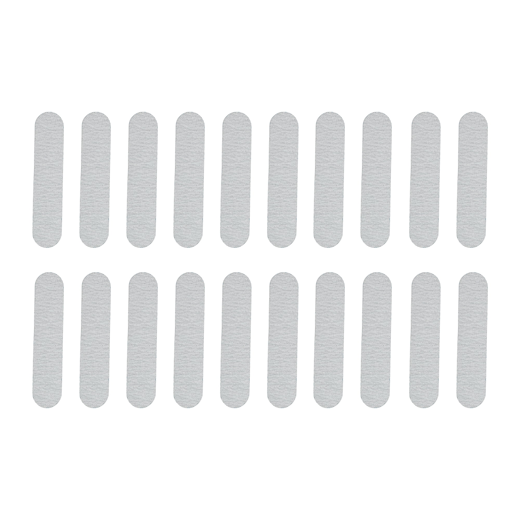 Unique Bargains Durable Straight Nail Files 20 Pcs Gray [Straight ...