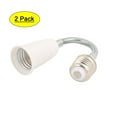 "Unique Bargains E27 Light Lamp Bulb Extendable Direction Change ...