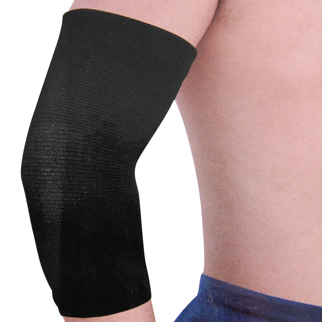 Unique Bargains Elastic Elbow Support Sleeve Protection Recovery Warm ...