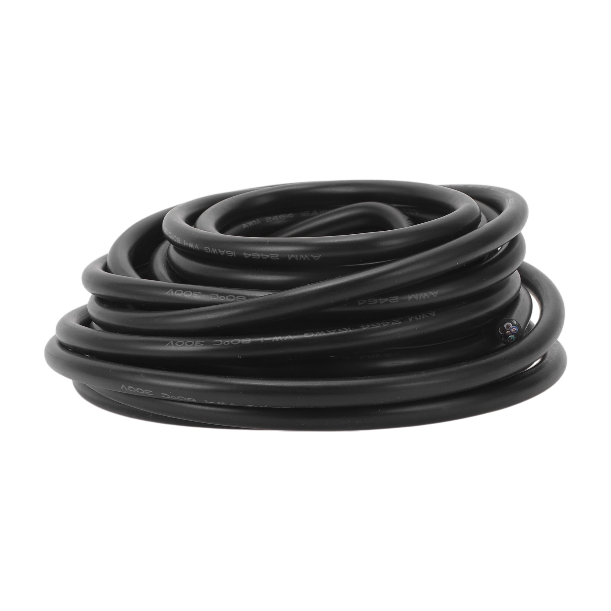 Unique Bargains Electrical Ground Wire Automotive Power Wire 30FT Black ...