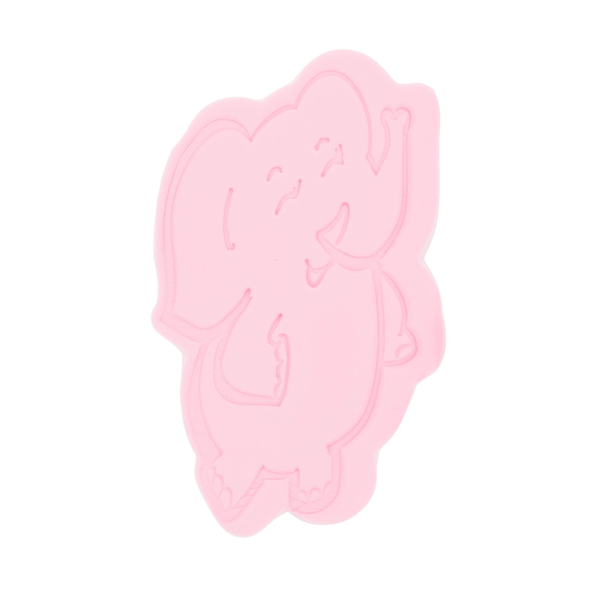 Unique Bargains Elephant Bath Sponge Body Scrubber 1 Pc Pink - Walmart.com