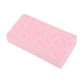 Unique Bargains Elephant Pattern Bath Sponge Body Scrubber 1 Pc Pink ...