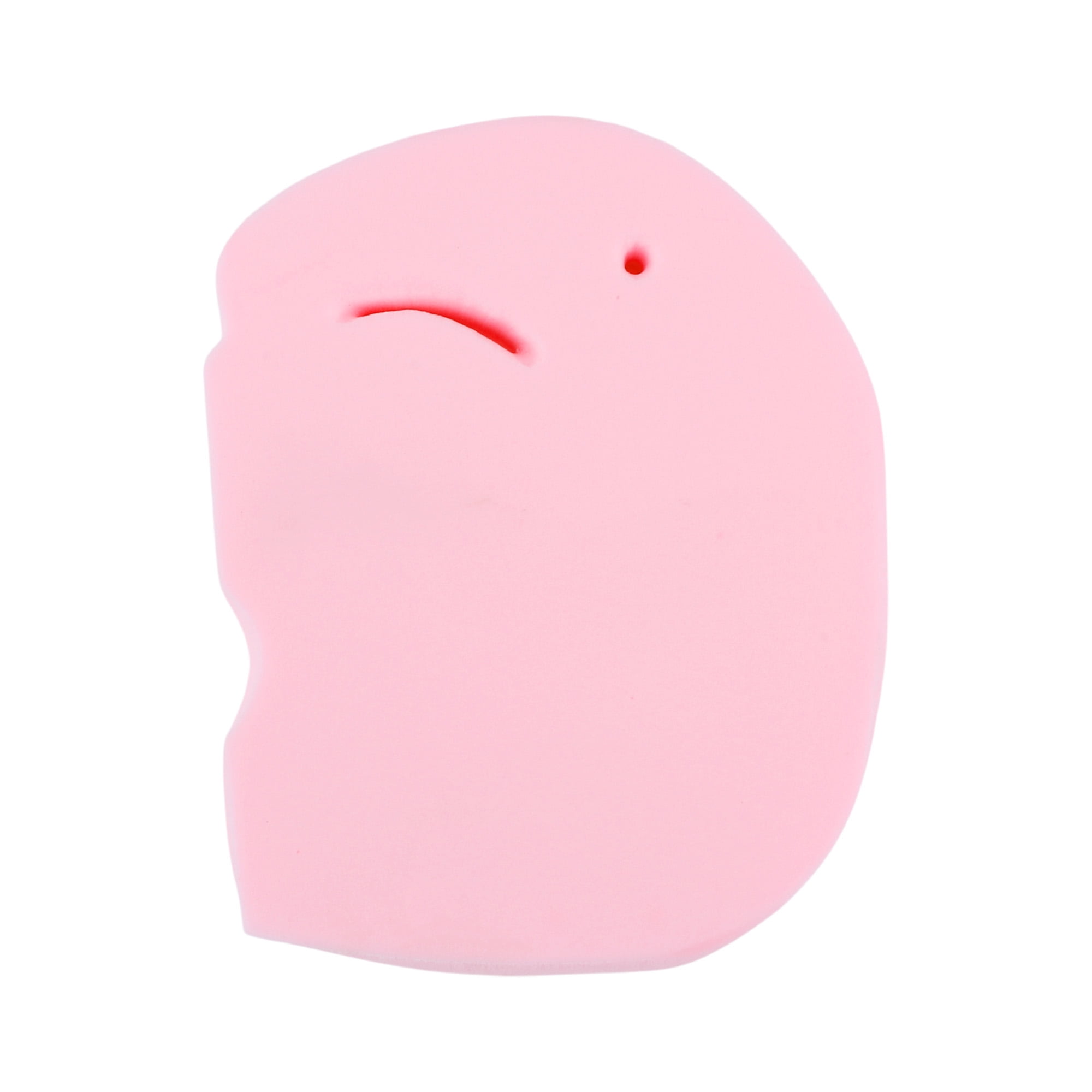 Unique Bargains Elephant Shape Bath Sponge Body Scrubber 1 Pc Pink ...